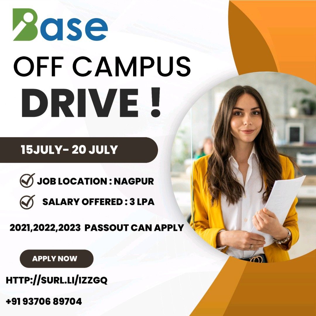 iBase Electrosoft LLP on LinkedIn: 📌iBase Placement Drive… iBase Electrosoft LLP on LinkedIn: 📌iBase Placement Drive…