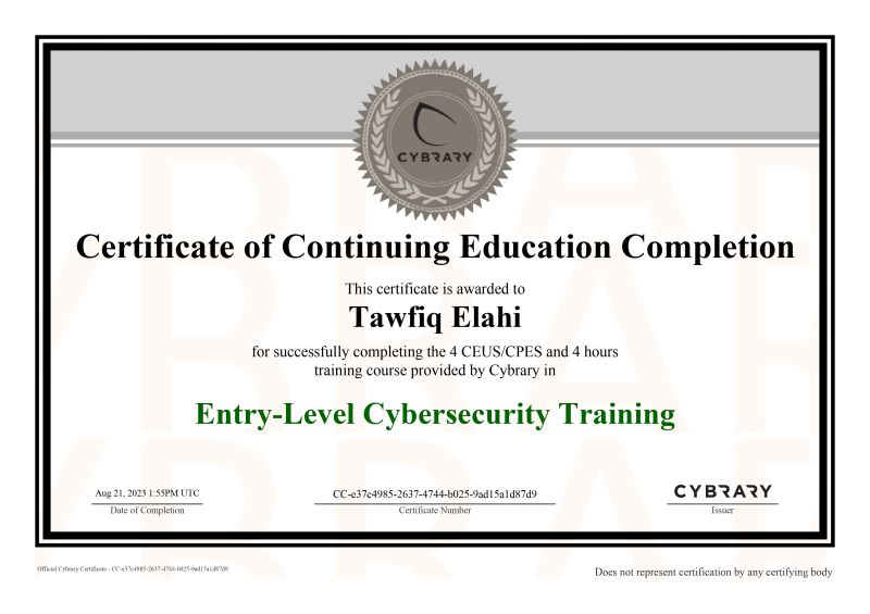 Tawfiq Elahi on LinkedIn: Alhamdulillah.........I have finished an ... Tawfiq Elahi on LinkedIn: Alhamdulillah.........I have finished an ...
