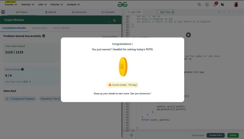 Arpita Ghadai on LinkedIn: #connections #geekstreak2024 #contest #gfg # ... Arpita Ghadai on LinkedIn: #connections #geekstreak2024 #contest #gfg # ...