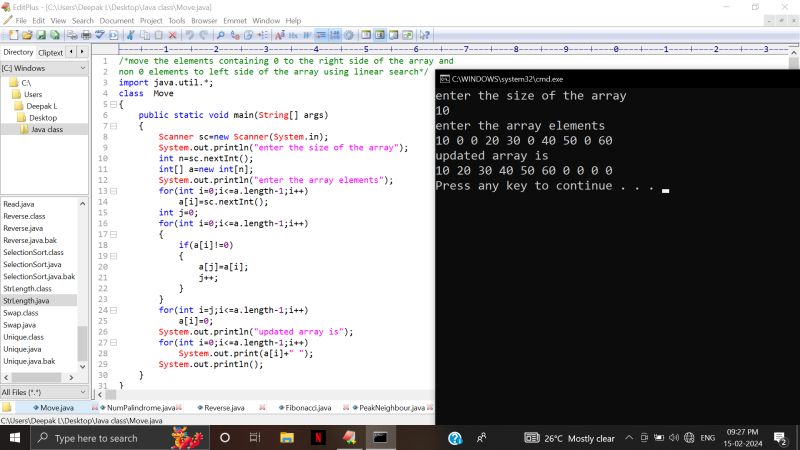Deepak L on LinkedIn: #coding #programming #codingchallenge #100daysofcode… Deepak L on LinkedIn: #coding #programming #codingchallenge #100daysofcode…