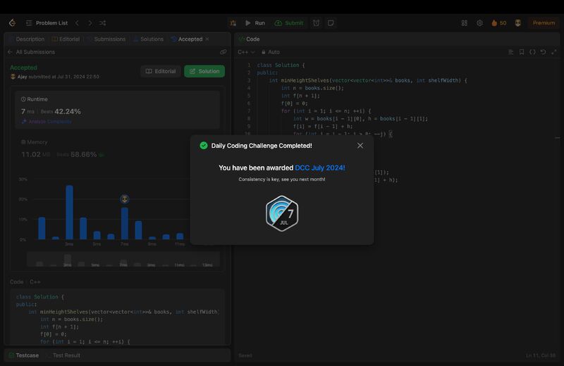 Ajay kumar on LinkedIn: #leetcode #codingchallenge #problemsolving # ... Ajay kumar on LinkedIn: #leetcode #codingchallenge #problemsolving # ...