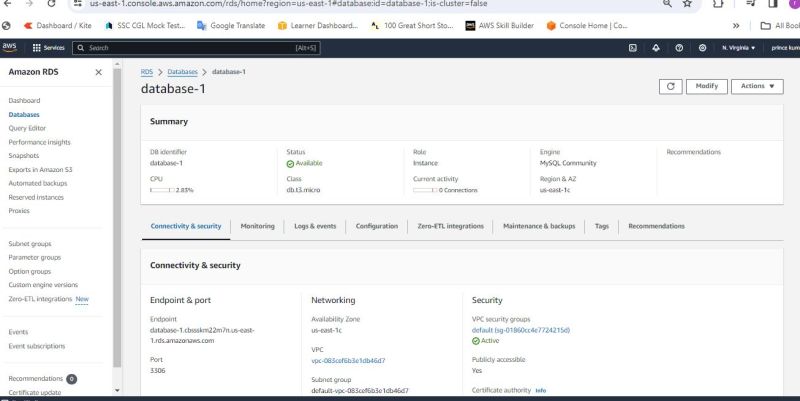 Prince Kumar on LinkedIn: I set up a sql server database using amazon ... Prince Kumar on LinkedIn: I set up a sql server database using amazon ...