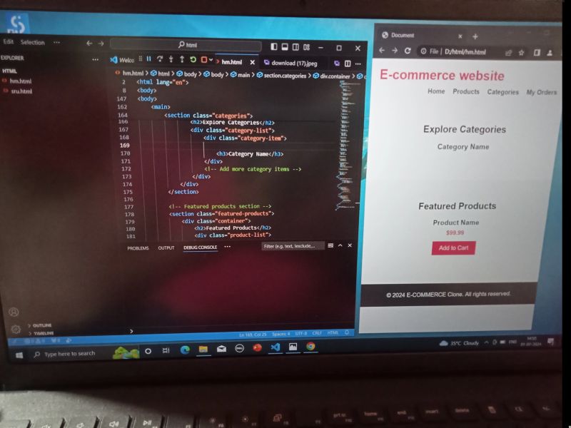 Sruthi Krishna on LinkedIn: #webdevelopment #html #css #ecommercedesign Sruthi Krishna on LinkedIn: #webdevelopment #html #css #ecommercedesign
