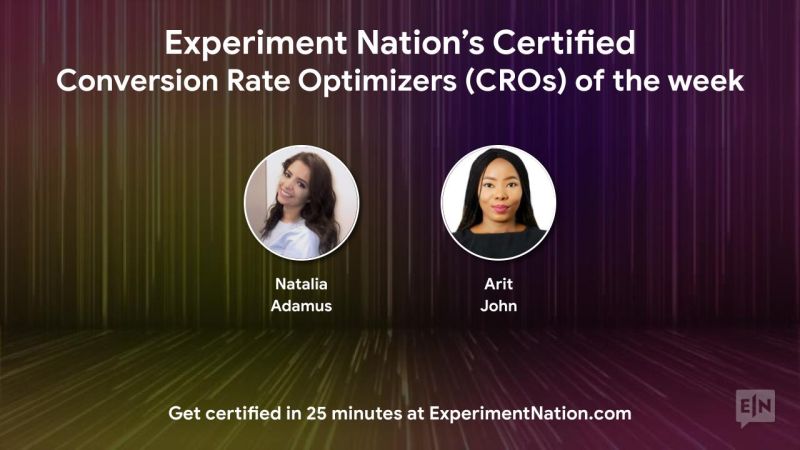 Rommil Santiago on LinkedIn: #experimentation #certification #optimization Rommil Santiago on LinkedIn: #experimentation #certification #optimization