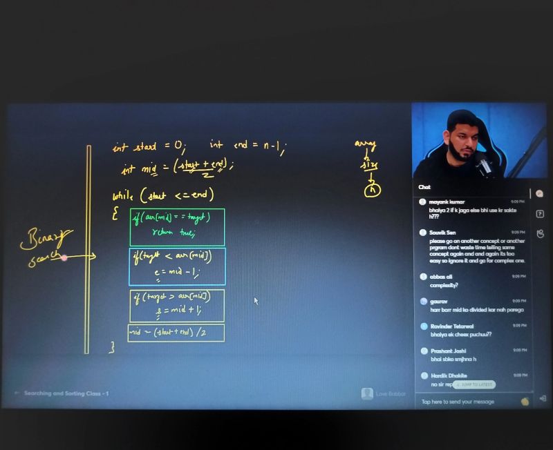 Bhuwan Yogi on LinkedIn: #learning #dsa #binarysearch #algorithms # ... Bhuwan Yogi on LinkedIn: #learning #dsa #binarysearch #algorithms # ...