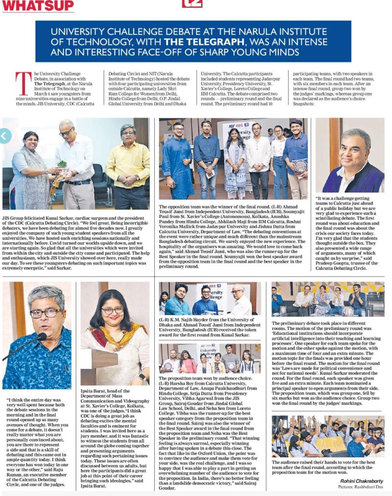 KM Najib Hayder on LinkedIn: #telegraphindia KM Najib Hayder on LinkedIn: #telegraphindia