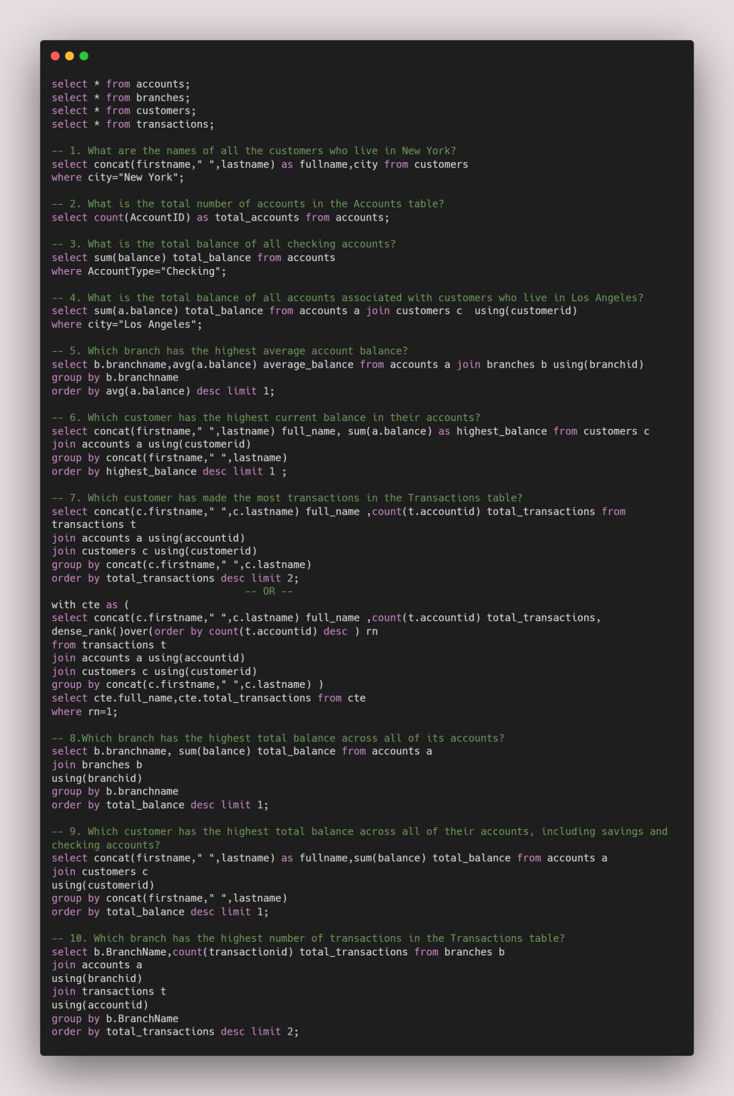 Harsh Boda on LinkedIn: #sql #dataanalytics #learning Harsh Boda on LinkedIn: #sql #dataanalytics #learning