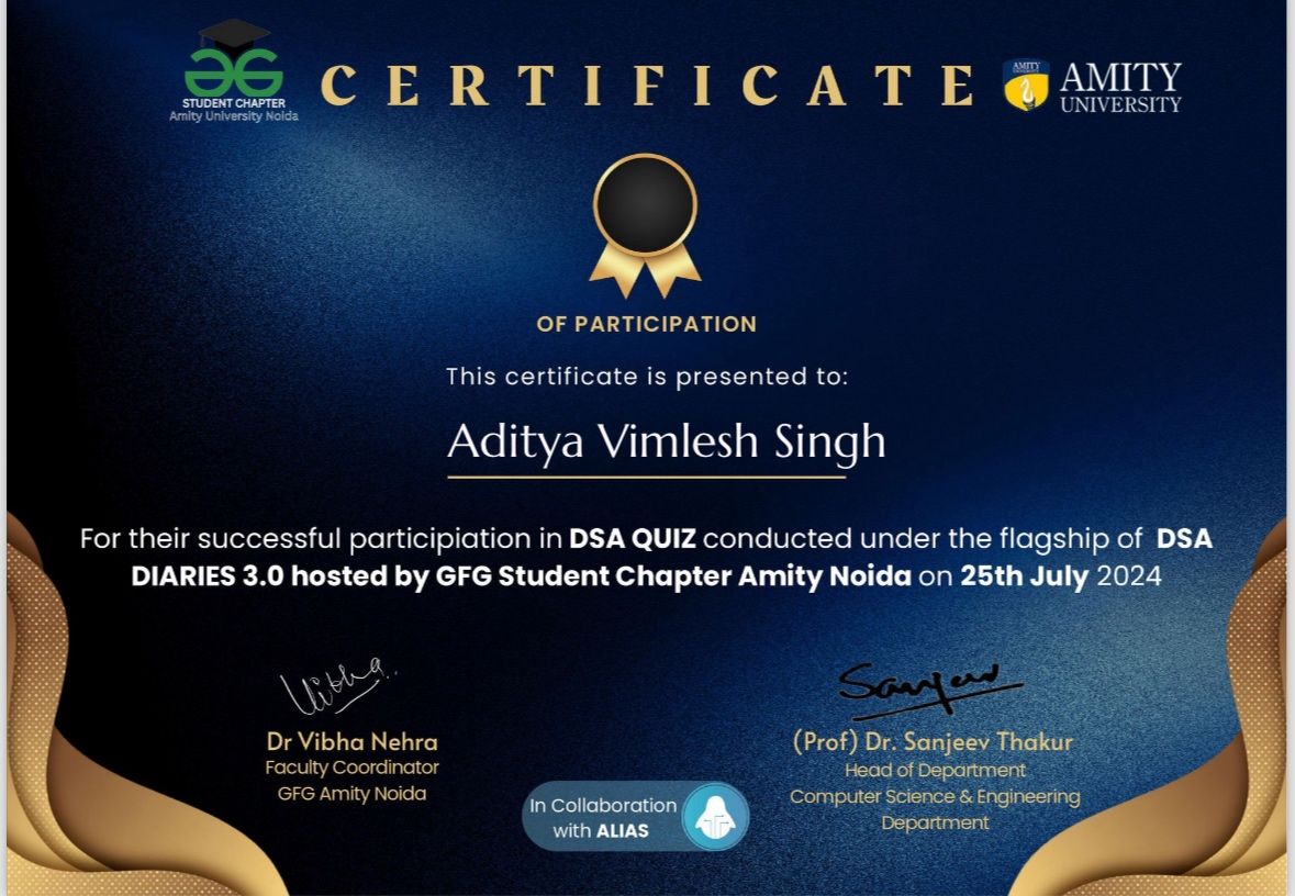 Aditya Singh on LinkedIn: #dsadiaries #geekforgeeks #codingjourney # ... Aditya Singh on LinkedIn: #dsadiaries #geekforgeeks #codingjourney # ...
