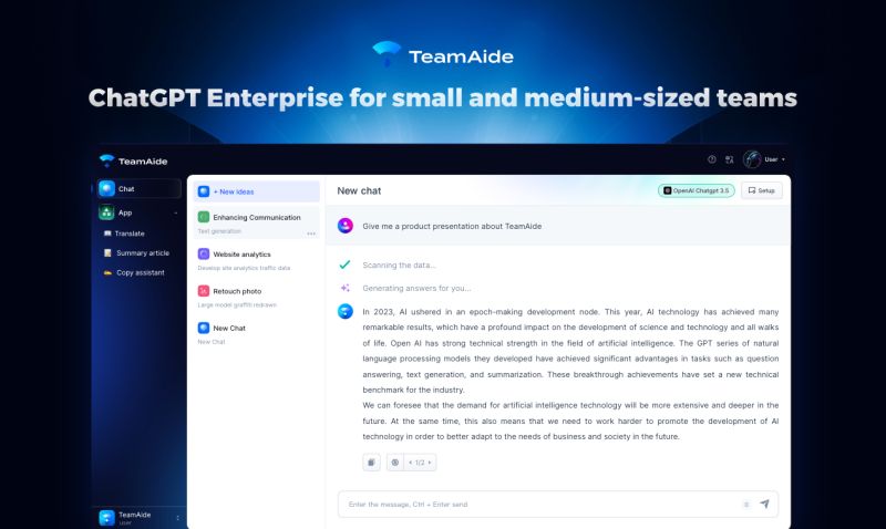 AIPressRoom on LinkedIn: TeamAide-ChatGPT - AIPressRoom AIPressRoom on LinkedIn: TeamAide-ChatGPT - AIPressRoom