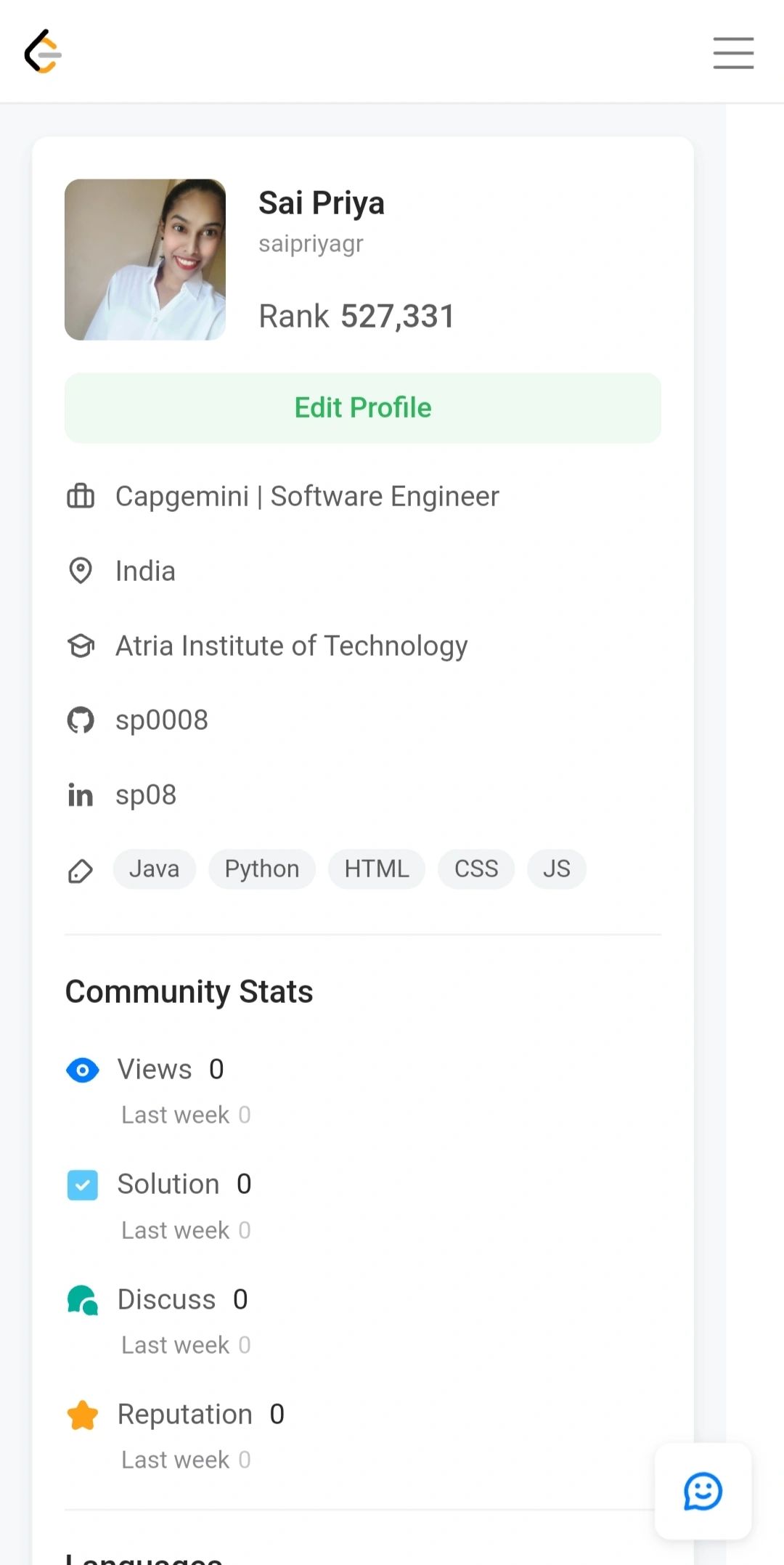 Sai Priya on LinkedIn: #leetcode #codingjourney #softwareengineering # ... Sai Priya on LinkedIn: #leetcode #codingjourney #softwareengineering # ...