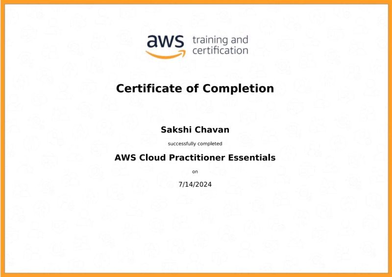Sakshi Chavan on LinkedIn: #aws #cloudcomputing Sakshi Chavan on LinkedIn: #aws #cloudcomputing