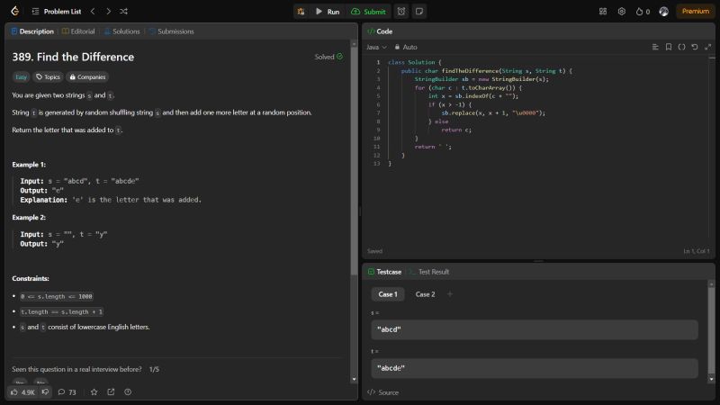 Vishnukumar T on LinkedIn: #java #dsa #programminglogic #leetcode # ... Vishnukumar T on LinkedIn: #java #dsa #programminglogic #leetcode # ...