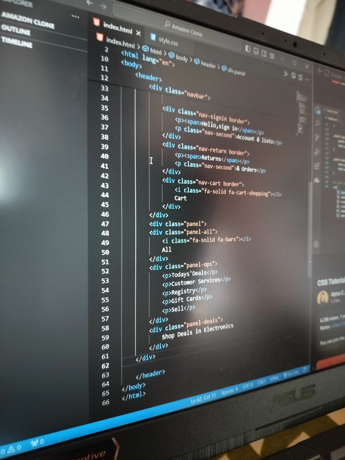 Ashwini Tripathi on LinkedIn: #html #css #frontend Ashwini Tripathi on LinkedIn: #html #css #frontend