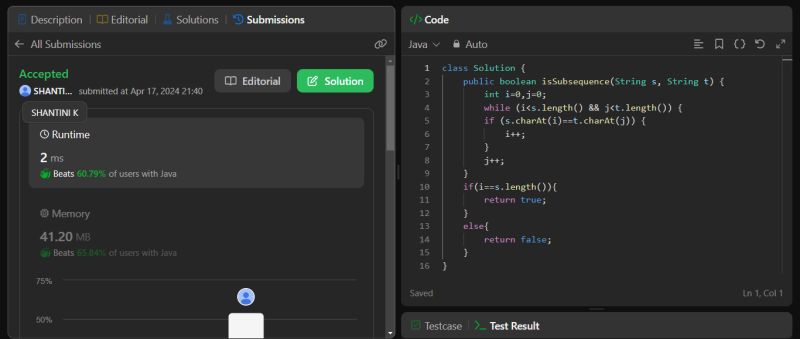 SHANTINI KARUNAKARAN on LinkedIn: #leetcode #leetcode100dayschallenge SHANTINI KARUNAKARAN on LinkedIn: #leetcode #leetcode100dayschallenge