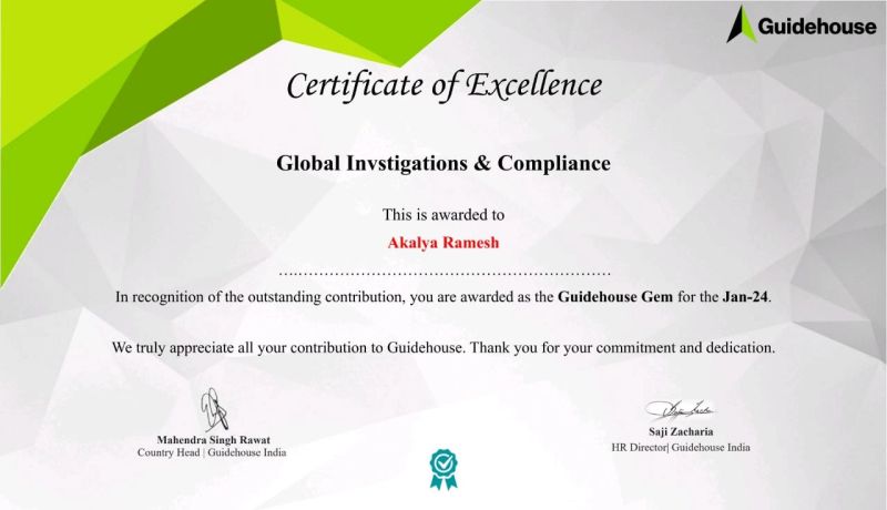 Akalya Ramesh on LinkedIn: Delighted and grateful for the recognition Akalya Ramesh on LinkedIn: Delighted and grateful for the recognition