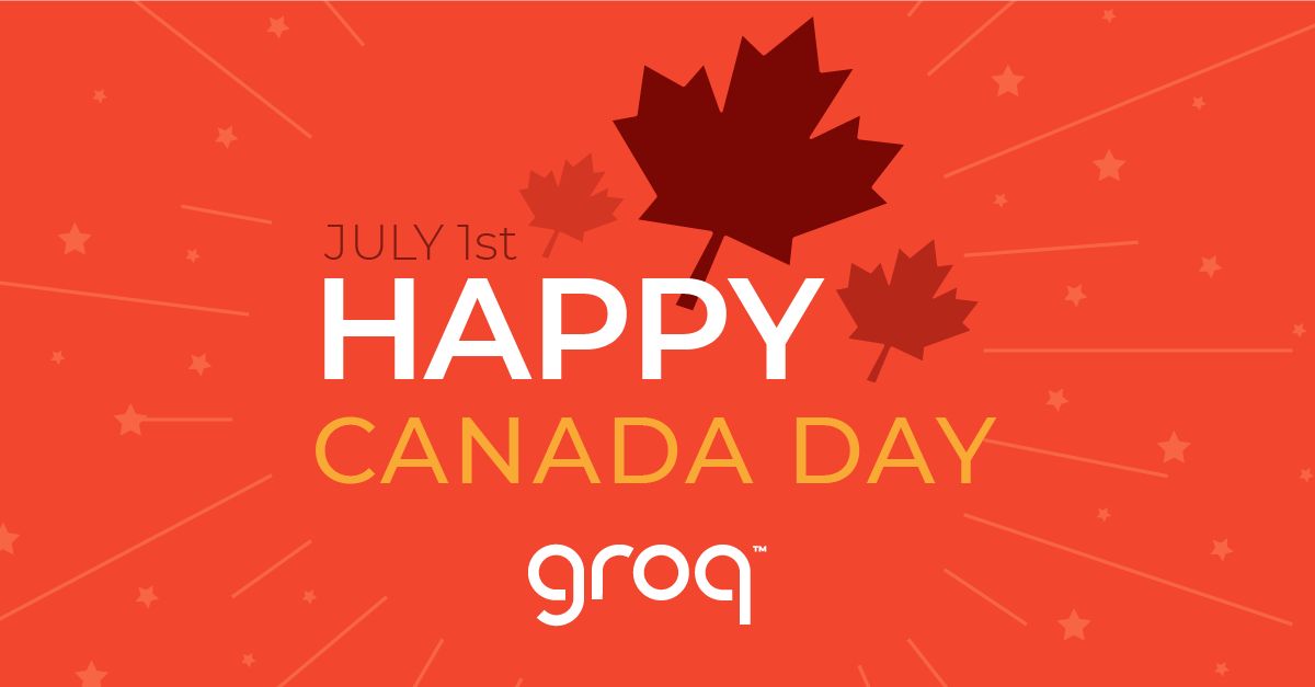 Groq on LinkedIn: #happycanadaday #hiringtoptalent Groq on LinkedIn: #happycanadaday #hiringtoptalent