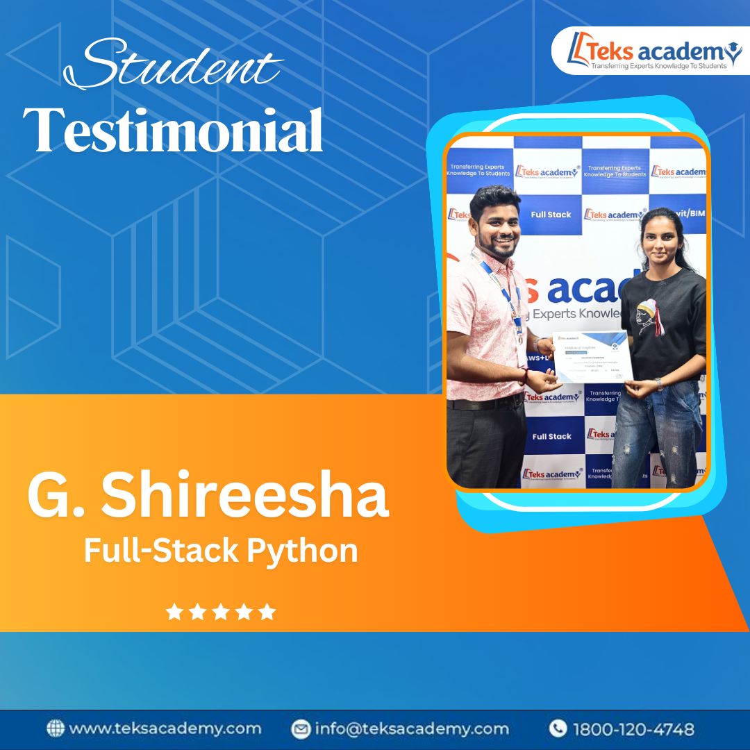 Teks Academy on LinkedIn: #fullstack #fullstackdevelopment #python # ... Teks Academy on LinkedIn: #fullstack #fullstackdevelopment #python # ...