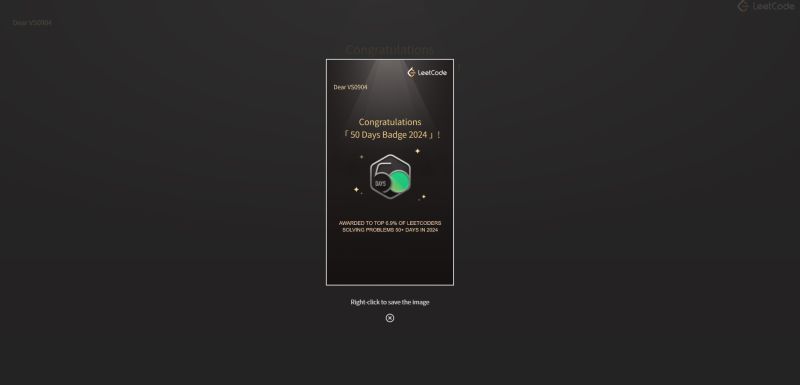 Vaibhav Seth on LinkedIn: #codingmilestone #leetcode # ... Vaibhav Seth on LinkedIn: #codingmilestone #leetcode # ...