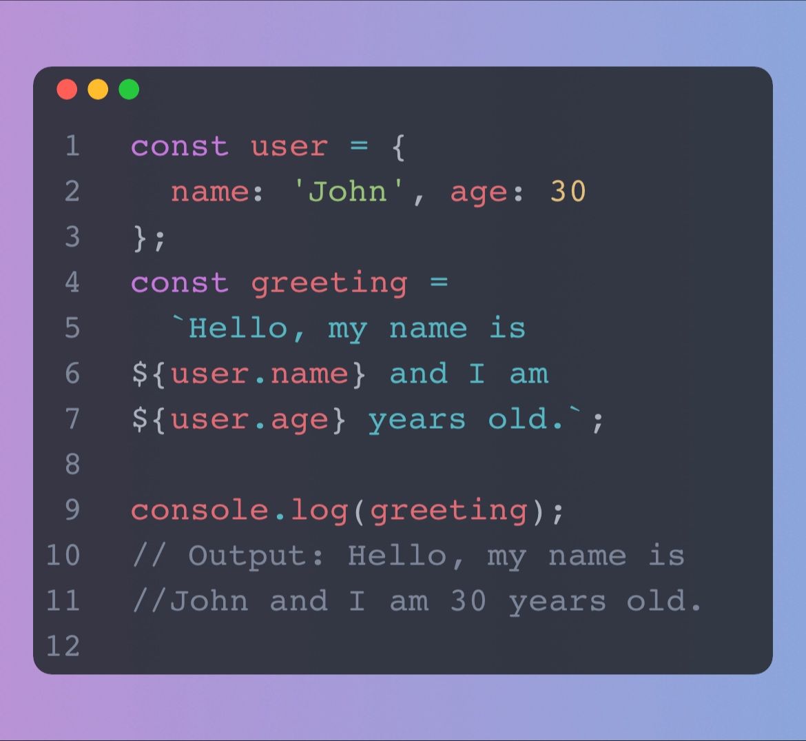 Template literals for string concatenation | Jeevan Kumar Karee 🚀 ... Template literals for string concatenation | Jeevan Kumar Karee 🚀 ...