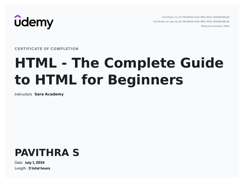 PAVITHRA S on LinkedIn: #html #webdevelopment #learning #webdesign # ... PAVITHRA S on LinkedIn: #html #webdevelopment #learning #webdesign # ...