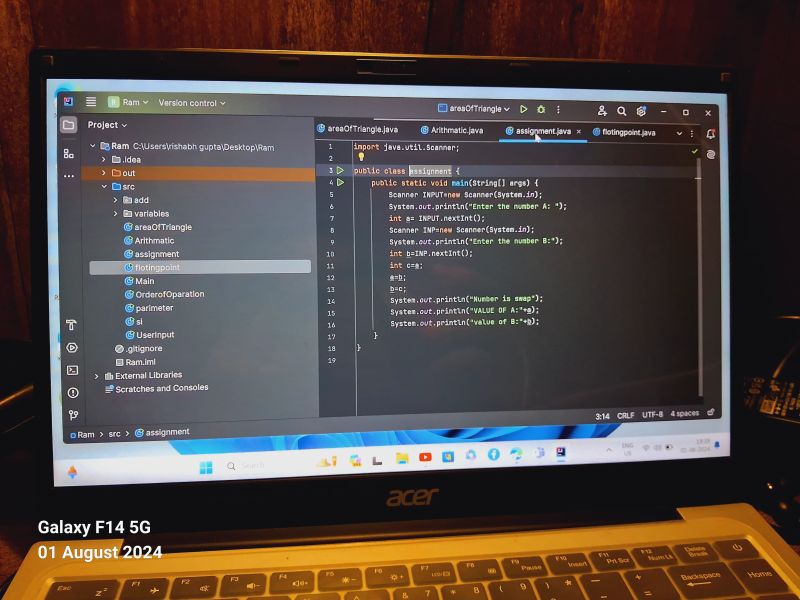 Rishabh Gupta on LinkedIn: learning some basic code of java Rishabh Gupta on LinkedIn: learning some basic code of java