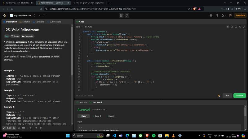 MILAN DHANGAR on LinkedIn: #codingjourney #dsa #java MILAN DHANGAR on LinkedIn: #codingjourney #dsa #java