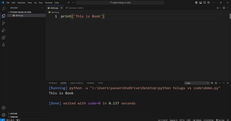 Pavan Kumar Kotrakona on LinkedIn: Task 1 Install Vs code and Python ... Pavan Kumar Kotrakona on LinkedIn: Task 1 Install Vs code and Python ...