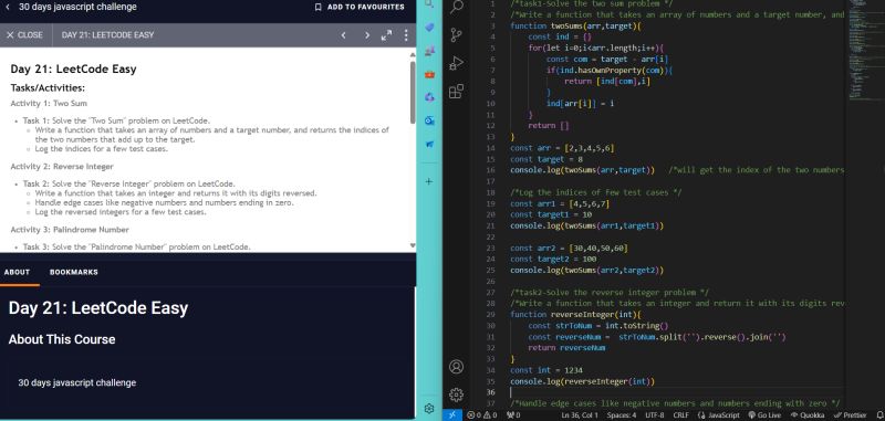 Niharika Kasthuri on LinkedIn: #javascript #coding ... Niharika Kasthuri on LinkedIn: #javascript #coding ...