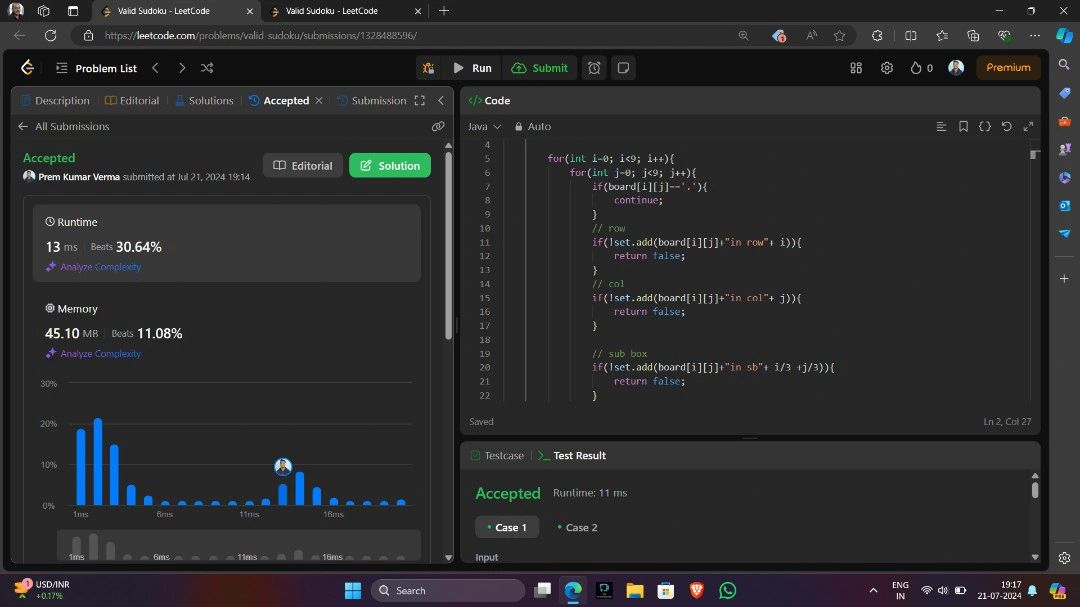 Prem Kumar Verma on LinkedIn: #java #dsa #learninpublic #coding # ... Prem Kumar Verma on LinkedIn: #java #dsa #learninpublic #coding # ...