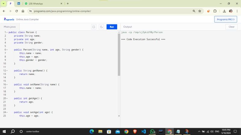 Chakravarthi Atipamula on LinkedIn: #java #programming #coding # ... Chakravarthi Atipamula on LinkedIn: #java #programming #coding # ...
