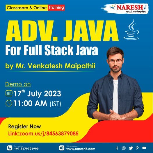Naresh i Technologies on LinkedIn: #advancedjava #java #programming # ... Naresh i Technologies on LinkedIn: #advancedjava #java #programming # ...