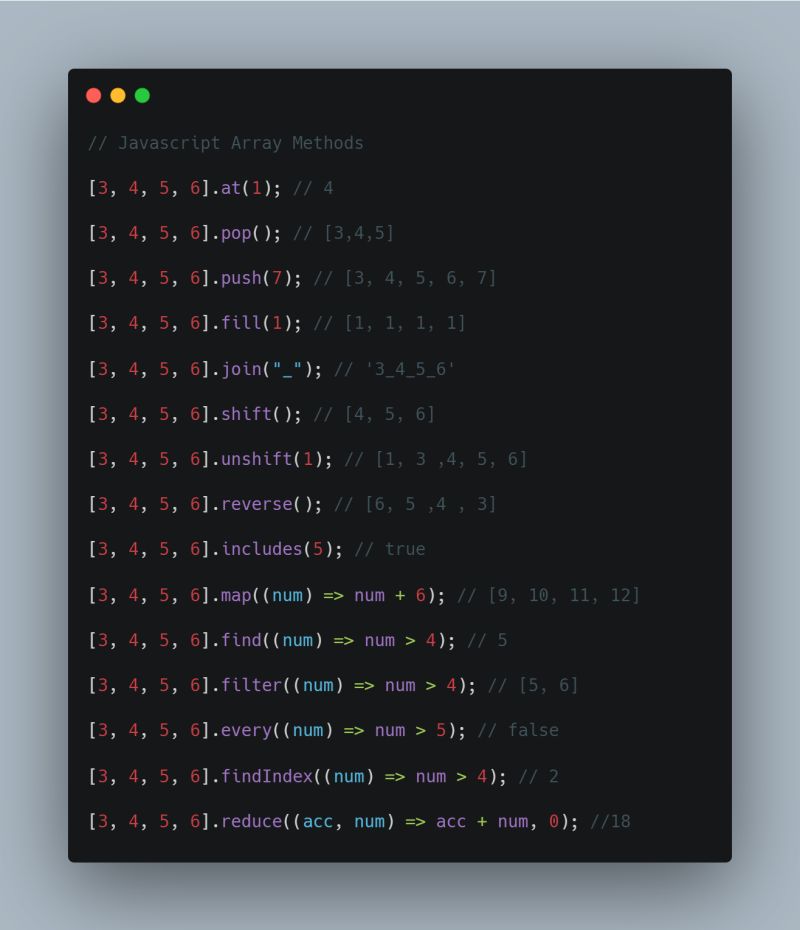 Sandro Tushurashvili on LinkedIn: #javascript #arraymethods #coding # ... Sandro Tushurashvili on LinkedIn: #javascript #arraymethods #coding # ...