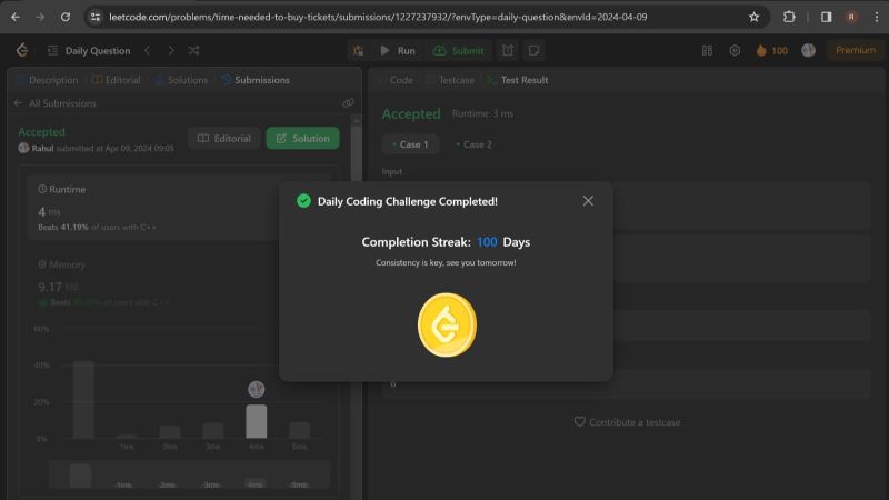 Rahul Kumar on LinkedIn: #leetcode #problemsolving #consistency ... Rahul Kumar on LinkedIn: #leetcode #problemsolving #consistency ...