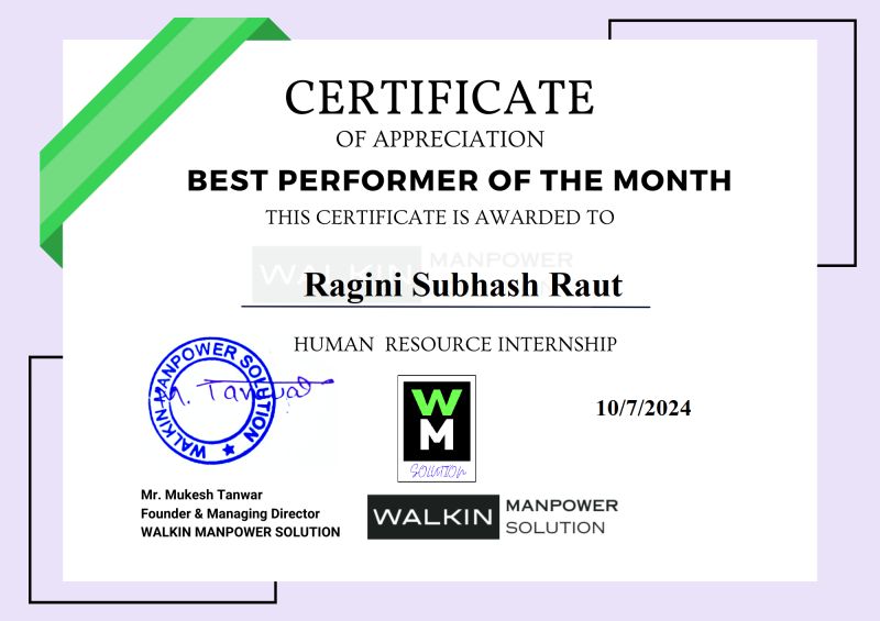 Ragini Raut on LinkedIn: #walkinmanpowersolution Ragini Raut on LinkedIn: #walkinmanpowersolution