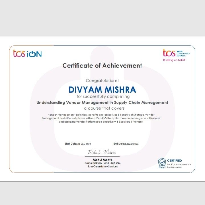 Divyam Mishra posted on LinkedIn Divyam Mishra posted on LinkedIn