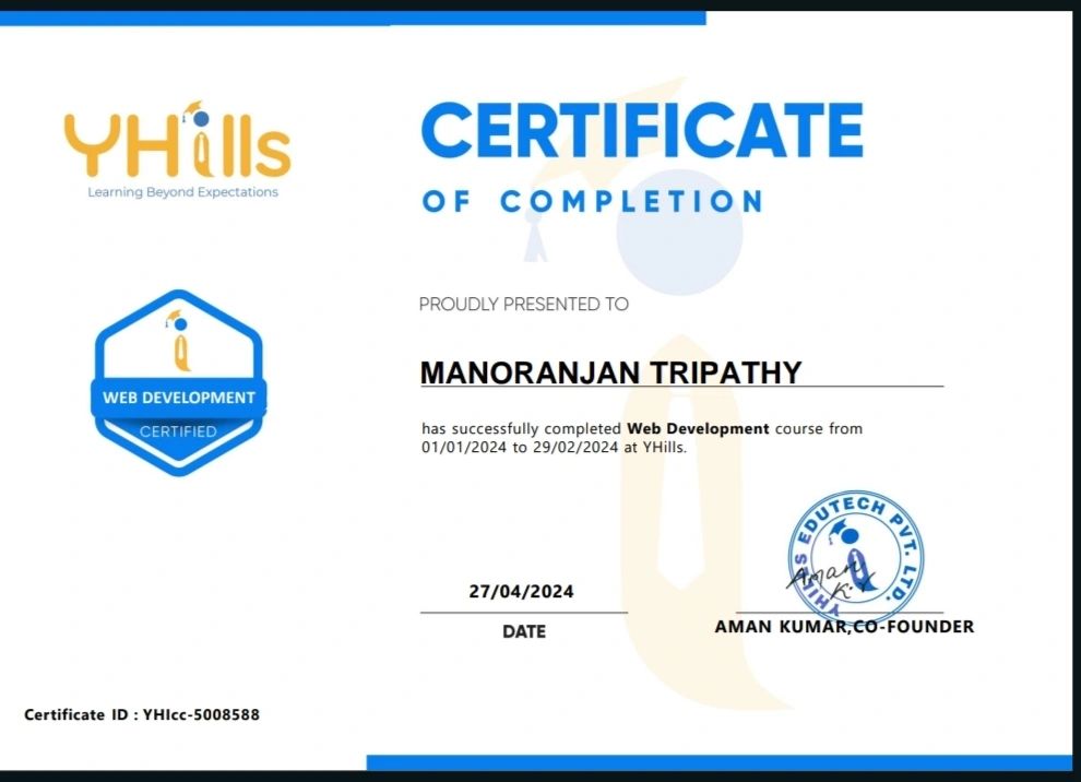 Manoranjan Tripathy on LinkedIn: #webdevelopment #html #css #javascript ... Manoranjan Tripathy on LinkedIn: #webdevelopment #html #css #javascript ...
