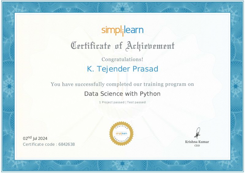 Tejender Prasad on LinkedIn: #datascience #python #machinelearning # ... Tejender Prasad on LinkedIn: #datascience #python #machinelearning # ...