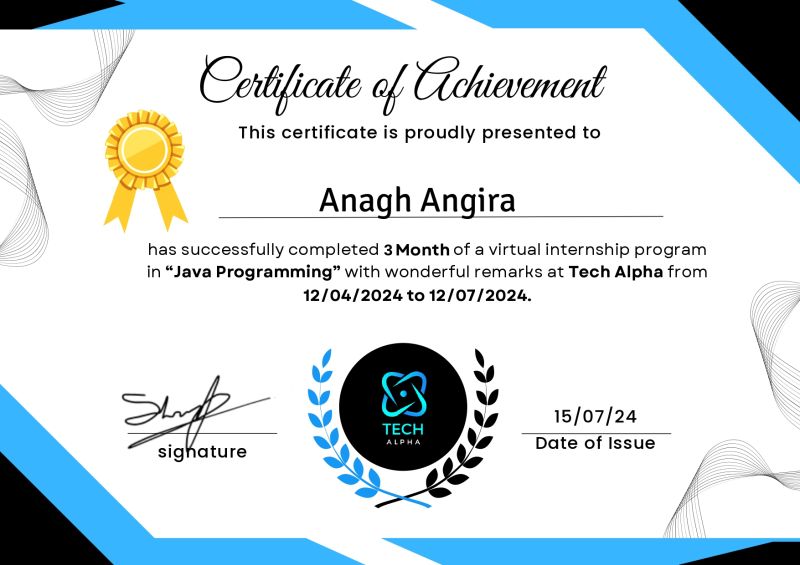 Anagh Angira on LinkedIn: #javadeveloper #springboot #hibernate # ... Anagh Angira on LinkedIn: #javadeveloper #springboot #hibernate # ...