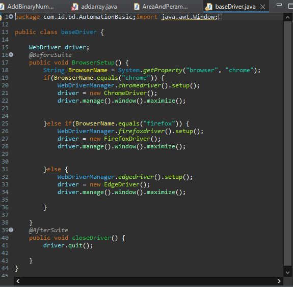 Shuvo Biswas on LinkedIn: Simple Java code setup your Selenium Web ... Shuvo Biswas on LinkedIn: Simple Java code setup your Selenium Web ...