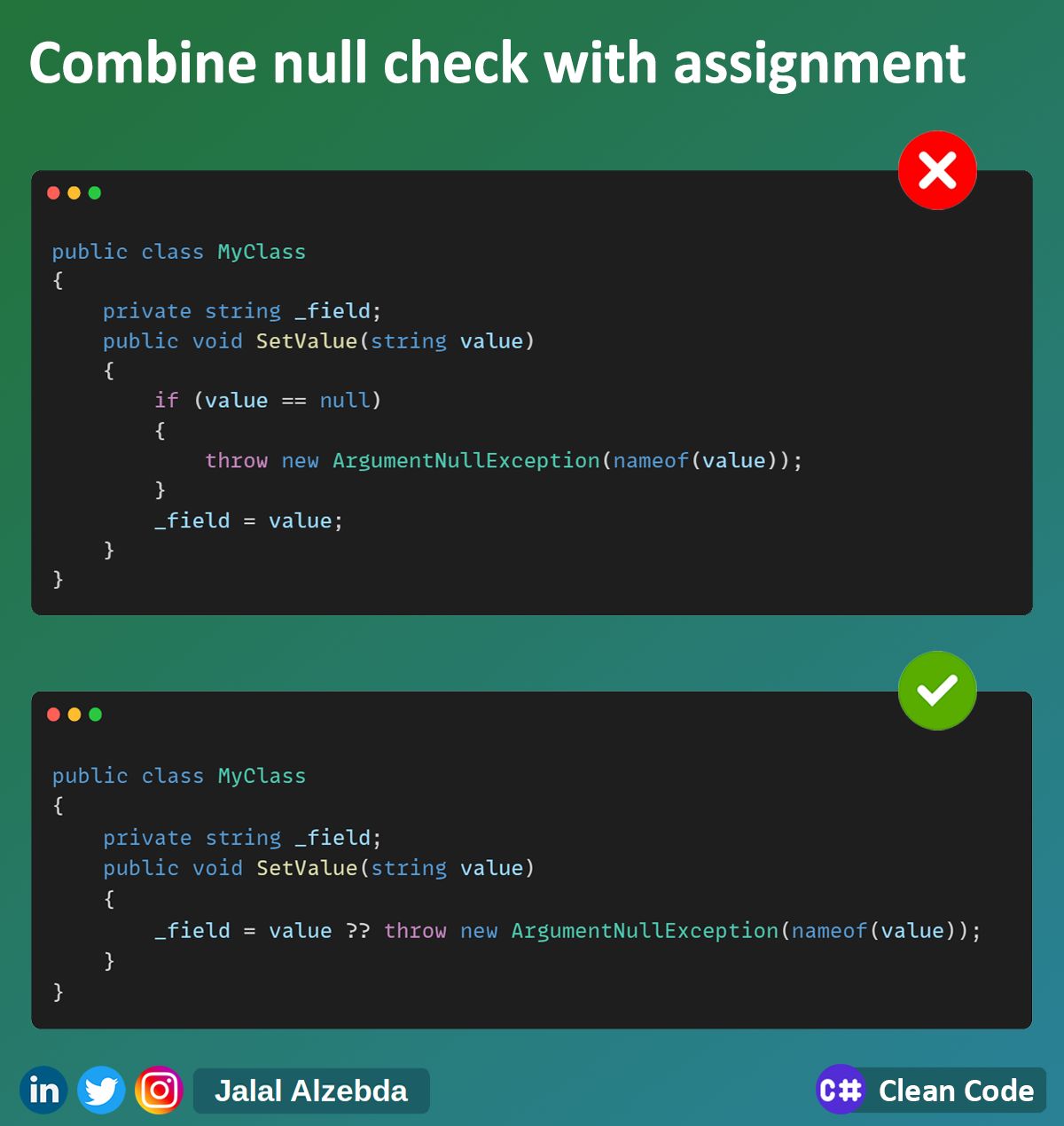 Jalal Alzebda on LinkedIn: #csharp #dotnet #javascript #programming # ... Jalal Alzebda on LinkedIn: #csharp #dotnet #javascript #programming # ...