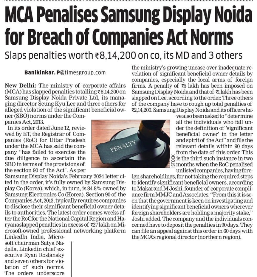Rajput Jain & Associates on LinkedIn: #mca #penalties #violation #tax # ... Rajput Jain & Associates on LinkedIn: #mca #penalties #violation #tax # ...