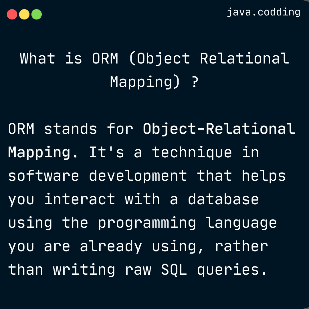 Dheeraj Batane on LinkedIn: #java #springboot #orm #post #mapping # ... Dheeraj Batane on LinkedIn: #java #springboot #orm #post #mapping # ...