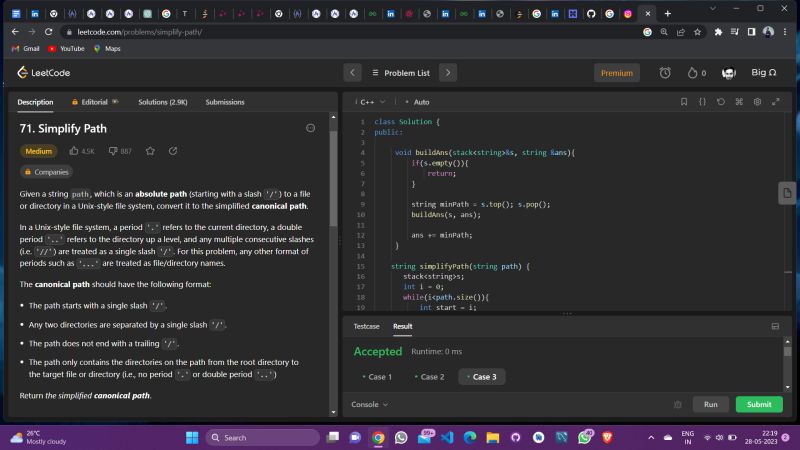 Chandan Kumar(Sagar) on LinkedIn: #day92of #365daysofcode #leetcode # ... Chandan Kumar(Sagar) on LinkedIn: #day92of #365daysofcode #leetcode # ...