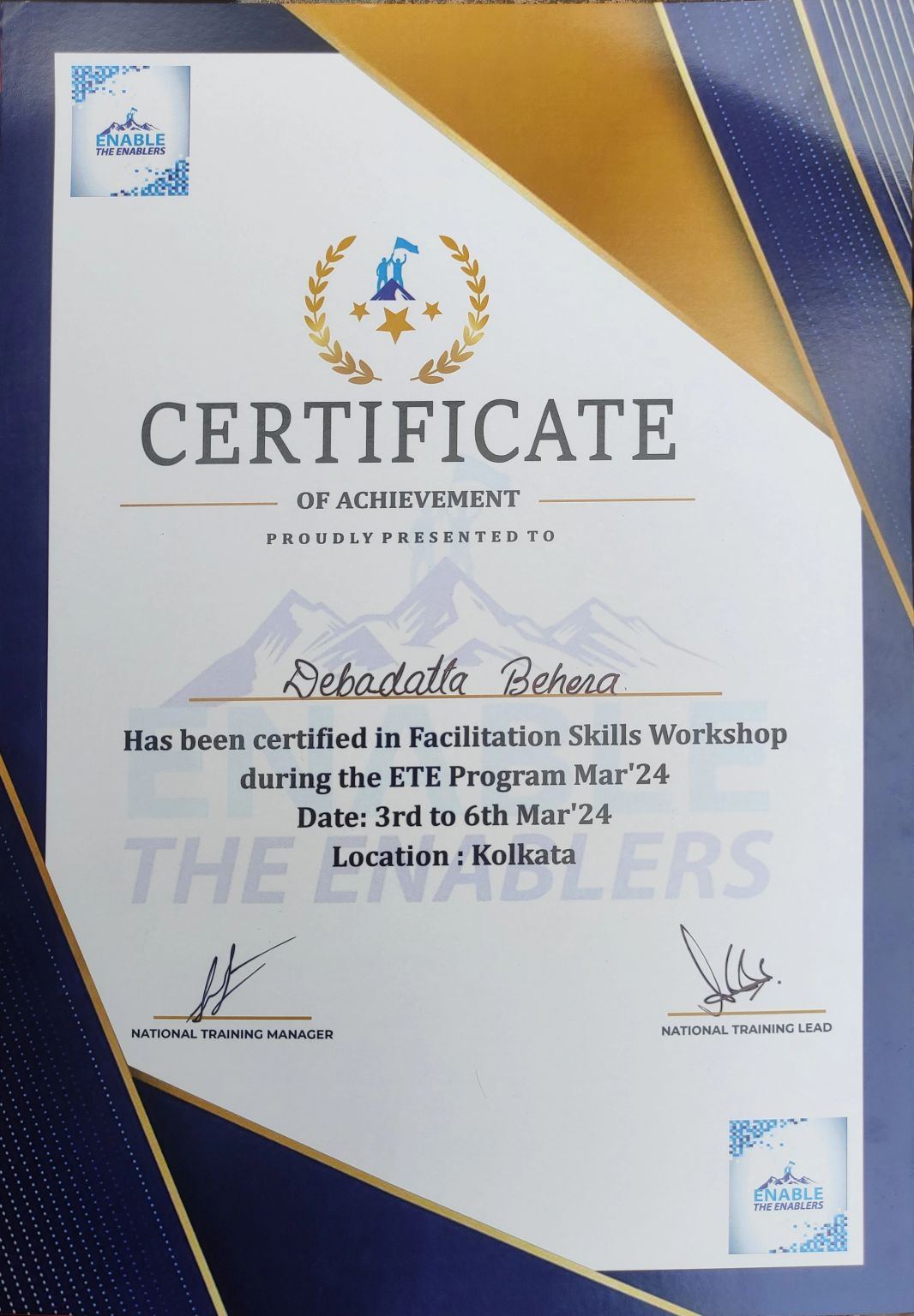 Debadatta Behera on LinkedIn: An Great Learning Experience A new ... Debadatta Behera on LinkedIn: An Great Learning Experience A new ...