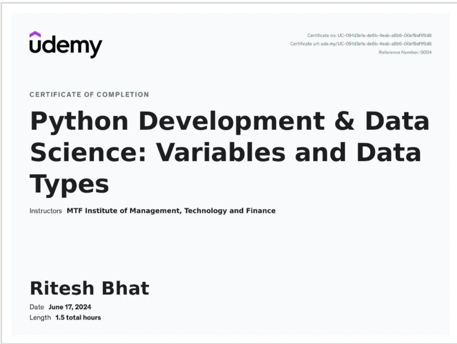 Ritesh Bhat on LinkedIn: #pythoncommunity #datasciencenetwork # ... Ritesh Bhat on LinkedIn: #pythoncommunity #datasciencenetwork # ...