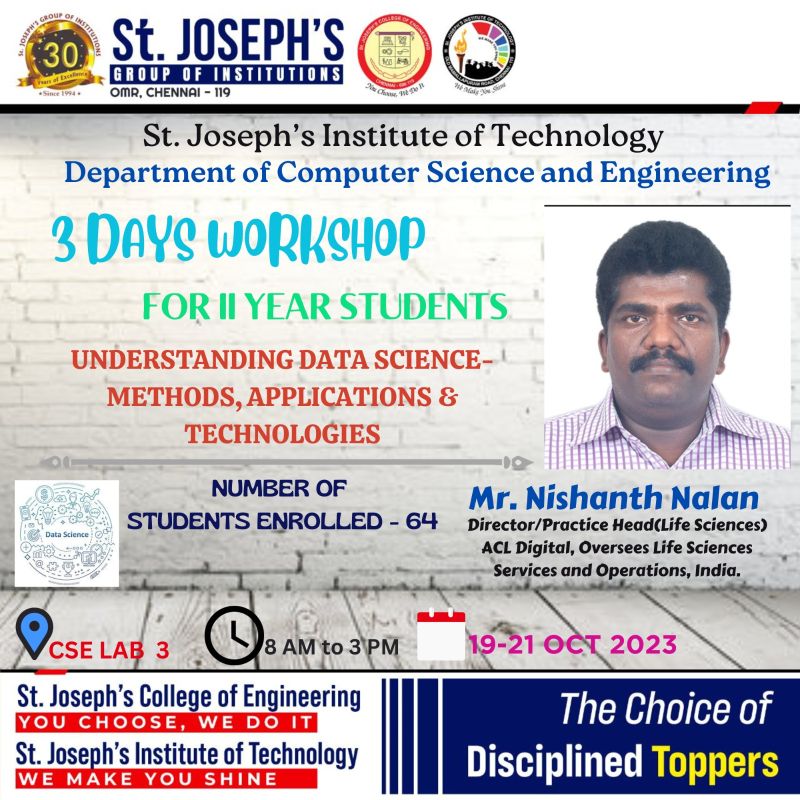 CSE St. Josephs Institute of Technology on LinkedIn: #sjit #cse # ... CSE St. Josephs Institute of Technology on LinkedIn: #sjit #cse # ...