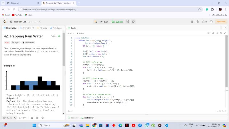 Tanisha Gupta on LinkedIn: #codingchallenge #trappingrainwater # ... Tanisha Gupta on LinkedIn: #codingchallenge #trappingrainwater # ...