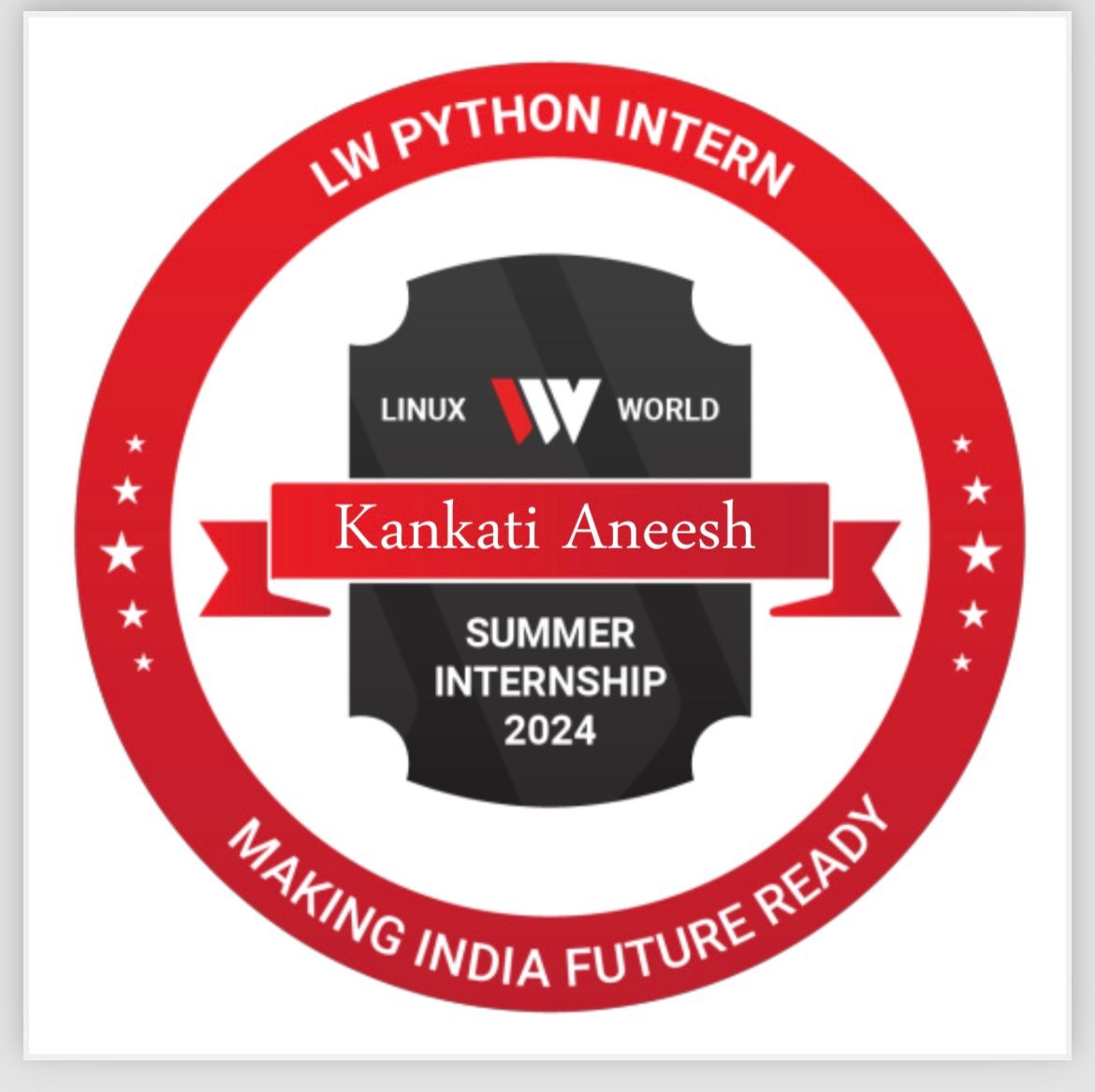 kankati Aneesh on LinkedIn: #python #internship #linuxworld #coding # ... kankati Aneesh on LinkedIn: #python #internship #linuxworld #coding # ...