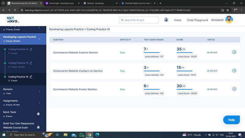 Singampalli Venkatesh on LinkedIn: #30daysofcode #ccbp #30daysofcode Singampalli Venkatesh on LinkedIn: #30daysofcode #ccbp #30daysofcode
