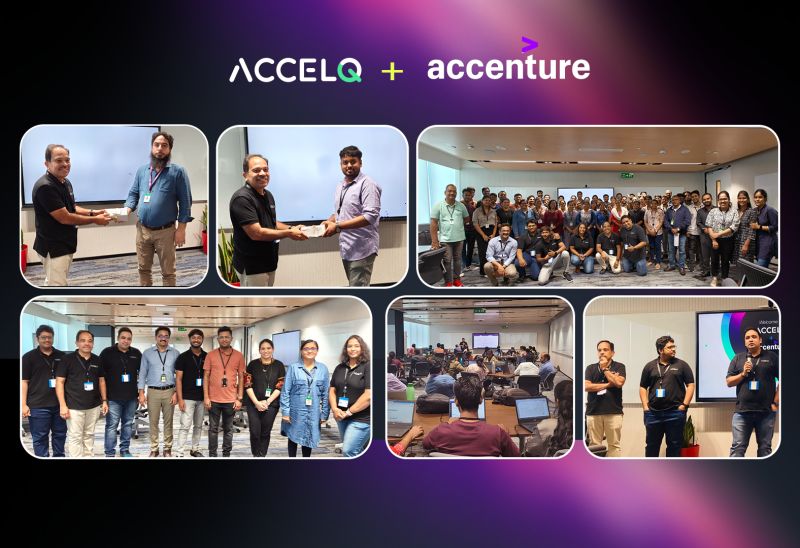 ACCELQ on LinkedIn: #accelq #softwaretesting #testautomation #accenture ACCELQ on LinkedIn: #accelq #softwaretesting #testautomation #accenture